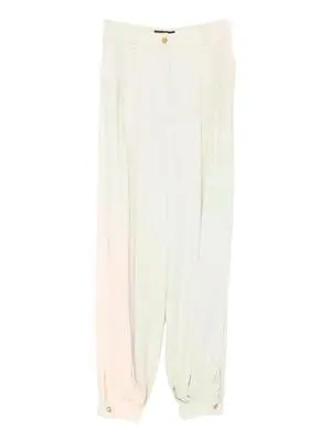 Etro Pleated Cuffed Trousers - Neutrals