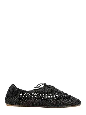Superga Woven Lace-up Shoes - Black