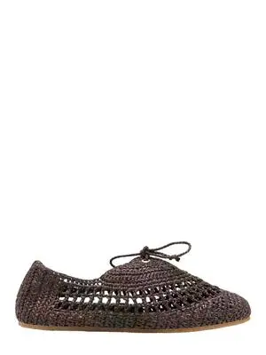 Superga Woven Lace-up Shoes - Brown