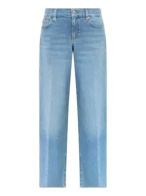 FRAME Raw-edge Jeans - Blue