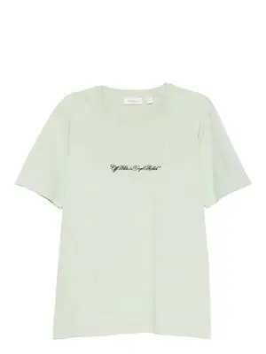 Off-White Logo-print Arrows T-shirt - Green