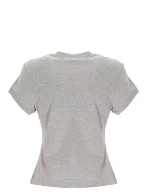 Off-White Logo Print T-shirt - Grey
