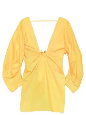 Cult Gaia Questra Mini Dress - Orange