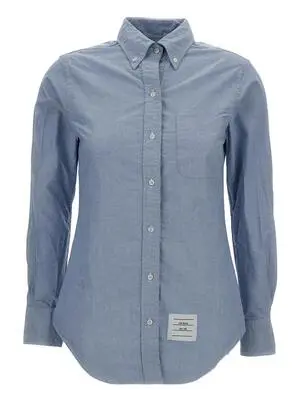 Thom Browne Classic Oxford Shirt - Azzurro