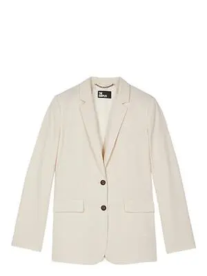 The Kooples Notch Lapel Blazer - Sand