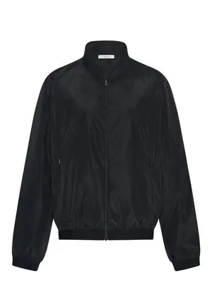 THE ROW Odeon Technical Fabric Bomber Jacket - Black