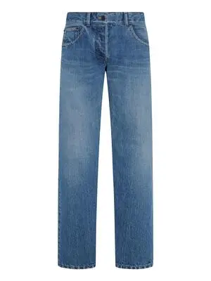 THE ROW The Row Fima Jean Medium Indigo