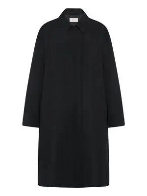 THE ROW The Row Datima Mid-Length Virgin Wool Coat