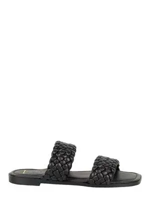 SPAZIO CORRIDONI 1 Braided Double-strap Sandals - Black