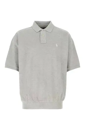 Polo Ralph Lauren Oversized Piqué Polo Shirt - Grey