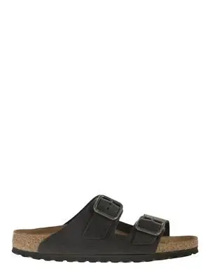 BIRKENSTOCK Birkenstock Arizona Leather Sandals Black