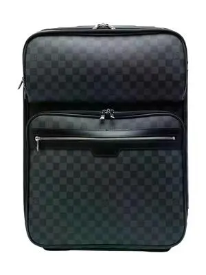 LOUIS VUITTON Damier Graphite Pegase Business Luggage 55 Travel Bag - Black