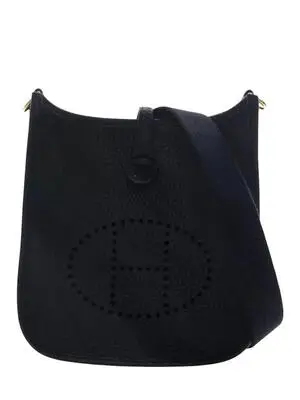 Hermès 2019 Clemence Evelyne 16 Amazone Crossbody Bag - Black