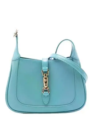 Gucci Jackie 1961 Mini Calfskin Crossbody Bag - Blue