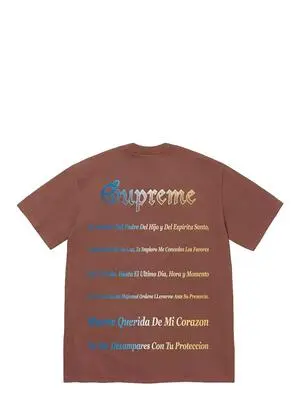 Supreme Grim Reaper T-shirt - Brown