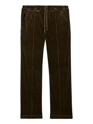 TOM FORD Velour Sweatpants - Army Green