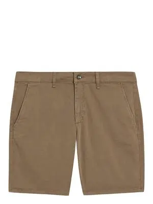 Rag & Bone Standard Cotton-blend Twill Chino Shorts - Taupe