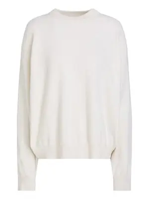 RÓHE Merino Wool-blend Sweater With Cutout Detail - Ivory