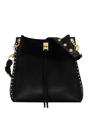 REBECCA MINKOFF Rebecca Minkoff Darren Studded Leather Shoulder Bag