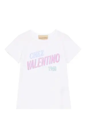 Valentino Garavani Cotton Logo T-shirt - White
