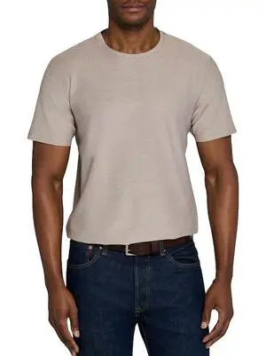 BROOKLYN BRIGADE Solid Mapleton Luxe Cross Dyed T-shirt Tan