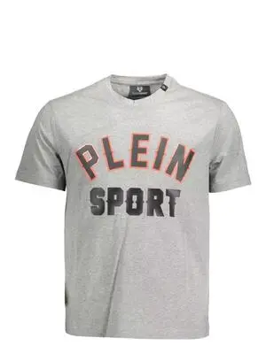 PLEIN SPORT Logo-print T-shirt - Grey