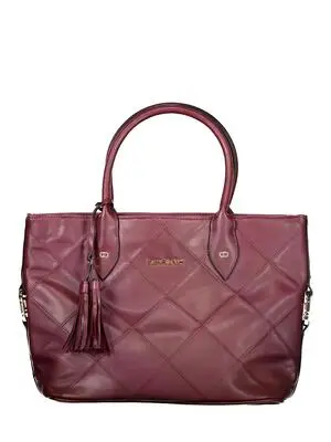 LAURA BIAGIOTTI Logo Plaque Tote Bag - Red