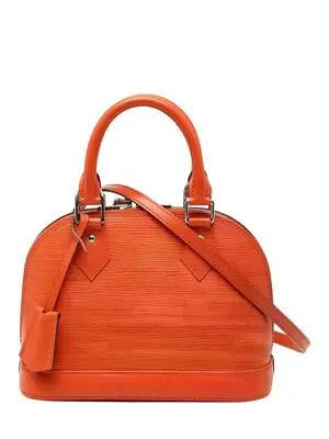 LOUIS VUITTON Epi Alma Bb Satchel - Orange