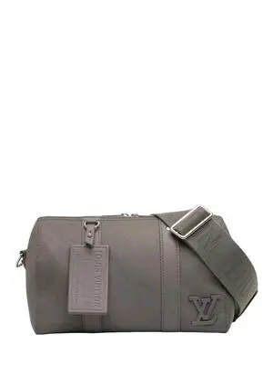LOUIS VUITTON Aerogram Keepall City Crossbody Bag - Grey