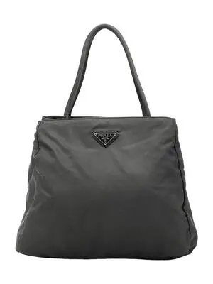 Prada Tessuto Tote Bag - Grey