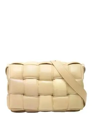 Bottega Veneta Nappa Intrecciato Padded Cassette Crossbody Bag - Brown