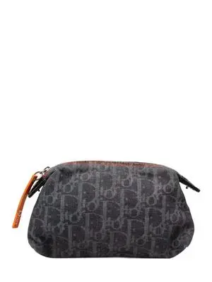 Dior Denim Trotter Flight Cosmetic Pouch - Blue