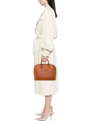 LOUIS VUITTON Epi Alma Pm Handbag - Brown