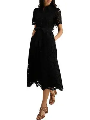 HOBBS LONDON Hobbs London Willa Broderie Dress