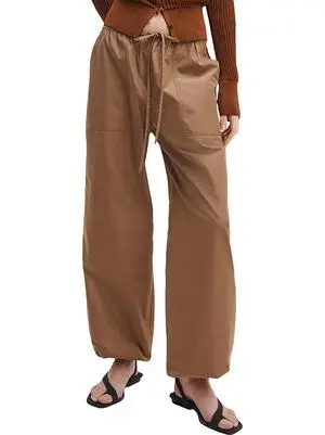 Rag & Bone Claire Wide-leg Pants - Camel
