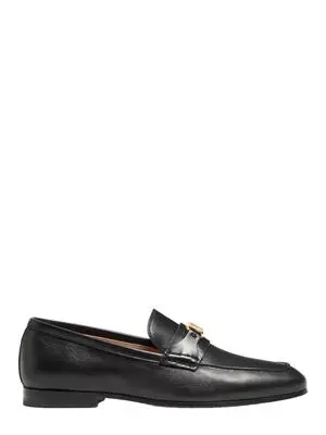 Valentino Garavani Vlogo Signature Nappa Leather Loafers - Black