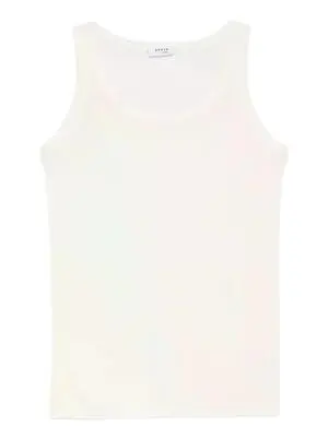 AKRIS Akris Punto Scoop Neck Jersey Tank Top