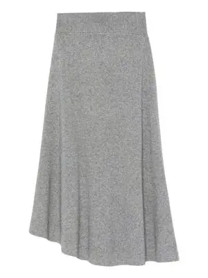 Barbara Bui Asymmetrical Hem Skirt - Grey