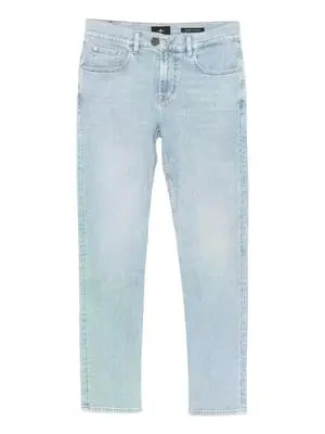 7 For All Mankind Slimmy Tapered Jeans - Blue