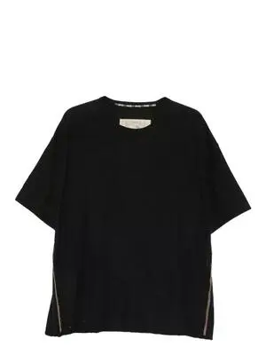 ZIGGY CHEN Crew-neck T-shirt - Black