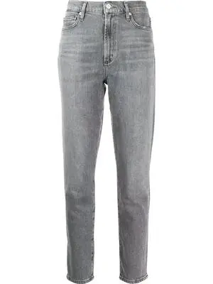 Citizens Of Humanity Olivia High-rise Slim Jeans - Grey