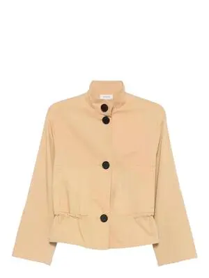 AKRIS Akris Punto Ruffled Button-Front Jacket