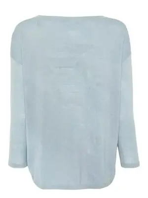 AKRIS Akris Punto Ribbed Boat Neck Sweater