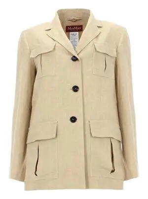Max Mara Linen Jacket - Beige