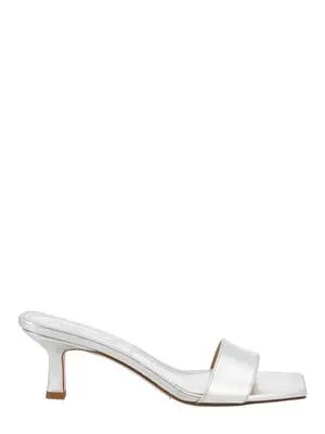 AeydĒ Gilly Heeled Sandals - Silver