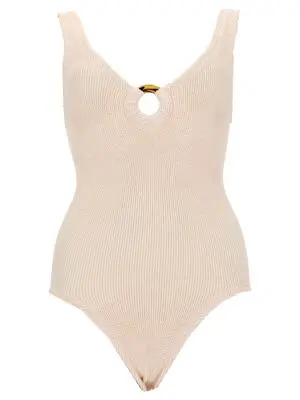 Hunza G Hunza G Celine One-Piece Swimsuit Powder