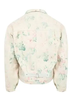 Junya Watanabe Printed Jacket - Beige