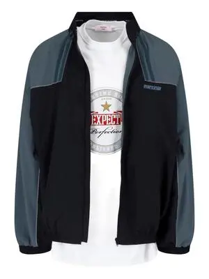 Martine Rose Embroidered Zip-up Jacket - Black