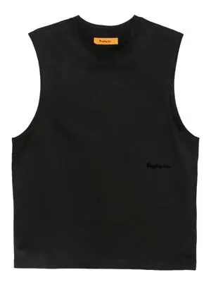 REPLAY Logo Detail Tank Top - Black