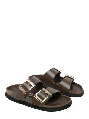 BIRKENSTOCK Arizona Buckle-embellishment Sandals - Brown